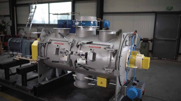 Intensive mixers : Continuous mixers & for batch process, horizontal ...